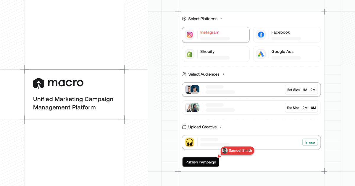 Macro - Unified Marketing Campaign Management Platform